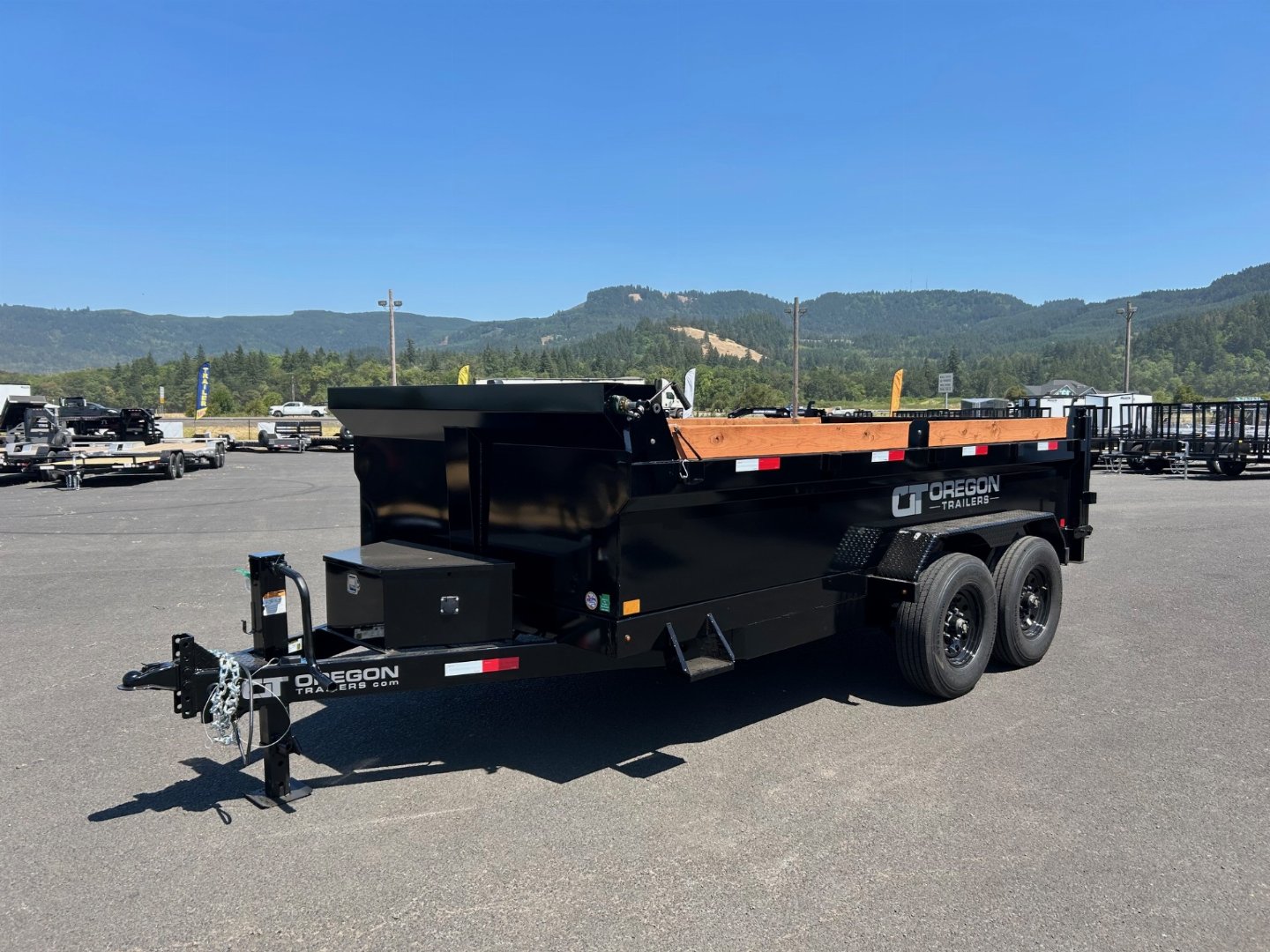 New 2026 Eagle Trailers 6x12 Tandem Axle 7k Scissor Dump | Coburg Oregon